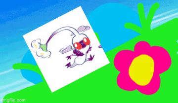 White Pikmin Running - Imgflip