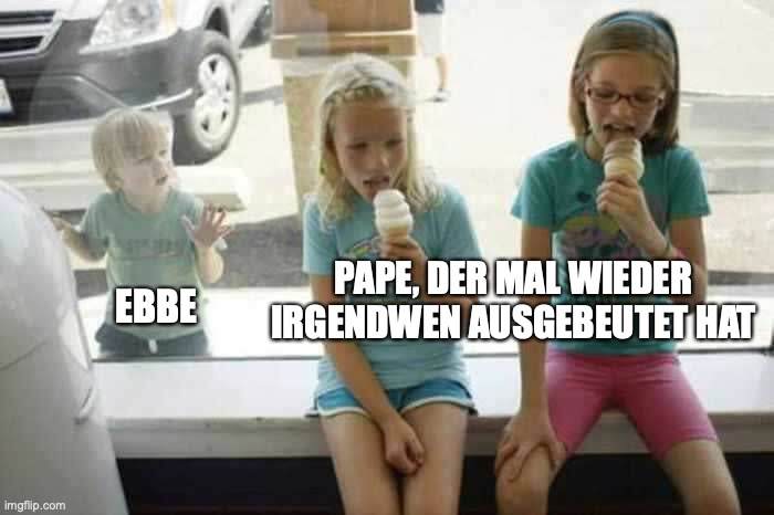 Girls eating ice cream cones boy envious - Imgflip