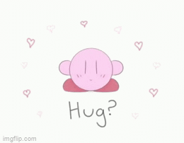 Kirby gives hugs - Imgflip