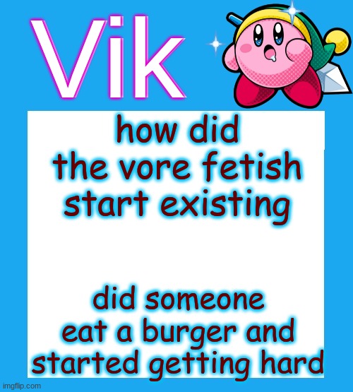 Vik's Kirby Temp - Imgflip