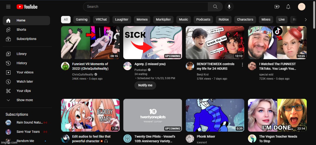 I let my sibling have my laptop for one damn day - Imgflip