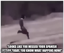 He’s coming - Imgflip