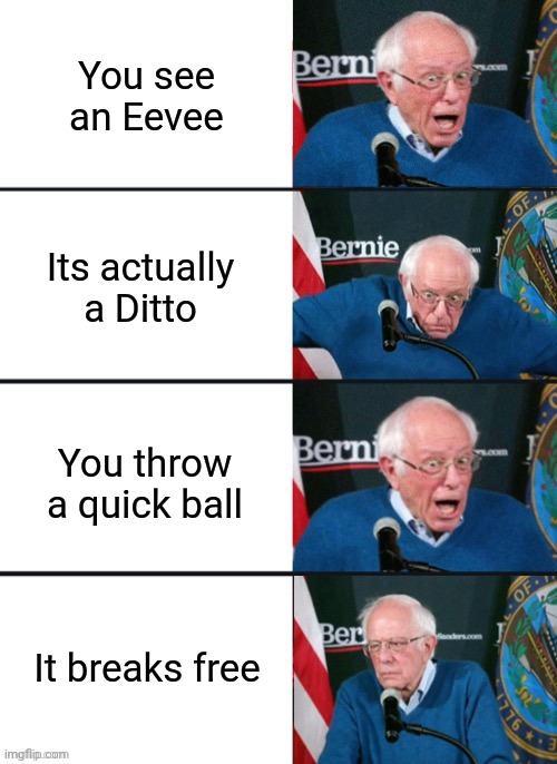 Bernie Sander Reaction (change) - Imgflip