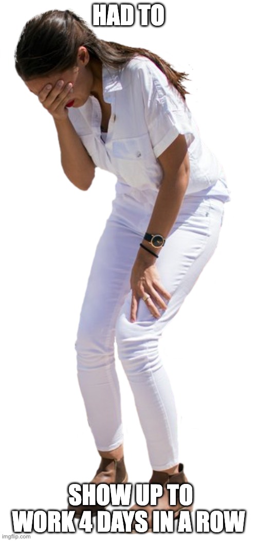 AOC crying transparent - Imgflip