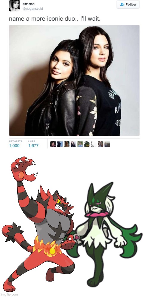 Name a More Iconic Duo - Imgflip