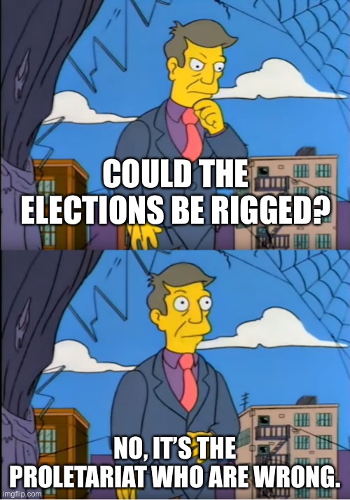 Skinner Out Of Touch - Imgflip