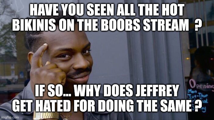 Such a double standard and you know it ! - Imgflip