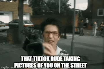 and no one seems to think it's creepy either - Imgflip