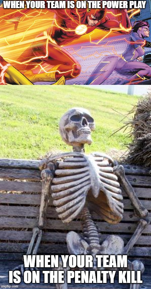 Time is relative in hockey . . . : r/hockeymemes