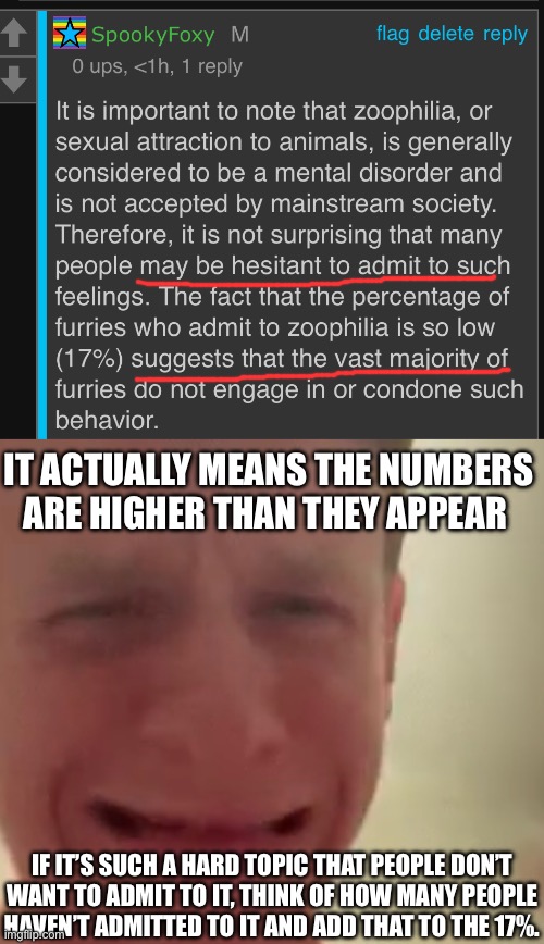 Replying to comments is cringe like my small peepee - Imgflip