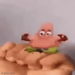 ah helm gnaw patrick gone?!?!?!? - Imgflip