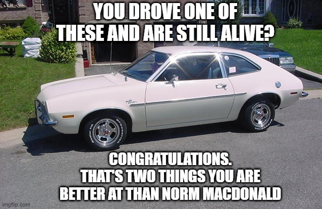 Tell the folks at home what a Pinto is... - Imgflip