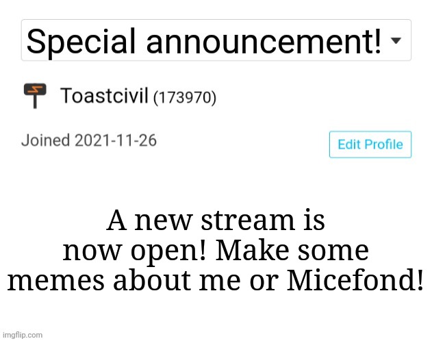 First meme! - Imgflip