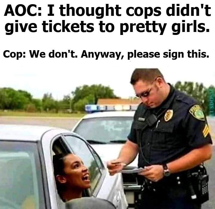 Alexandria Occasional Cortex gets a traffic ticket - Imgflip