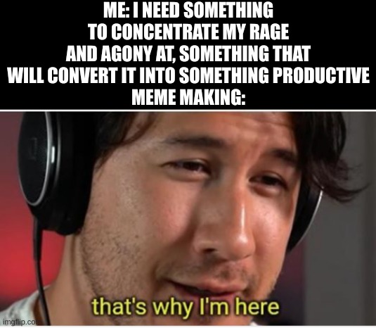 That's why I'm here Markiplier - Imgflip