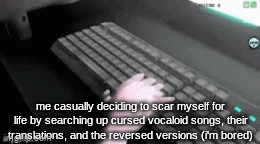 i usually wouldn't react too heavily but maybe i've been consuming too ...