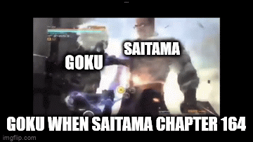 when goku fan see chapter 164 - Imgflip