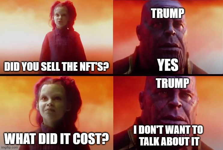 thanos what did it cost - Imgflip