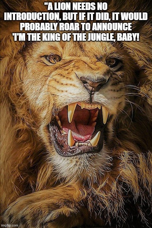 Roaring Lion - Imgflip