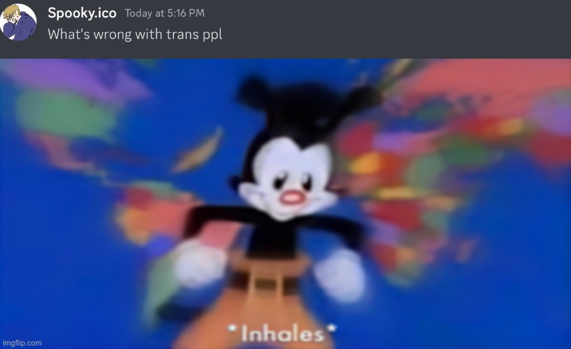 Image tagged in yakko inhale - Imgflip