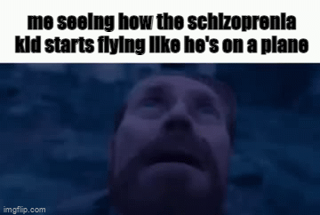 William Dafoe looking up - Imgflip