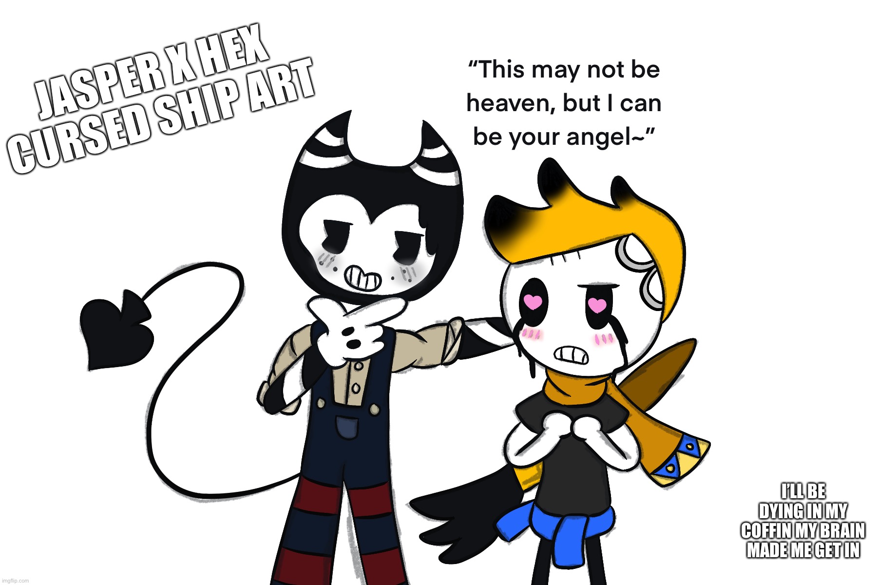 Me and Sketchy made cursed ship art - Imgflip
