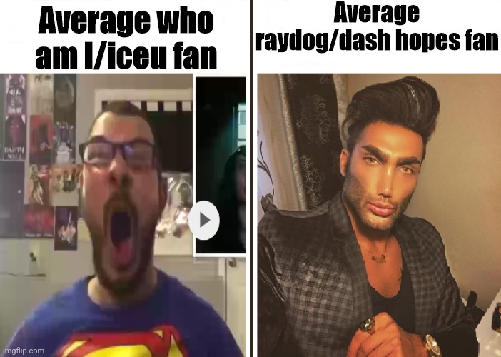 Average Fan vs Average Enjoyer - Imgflip