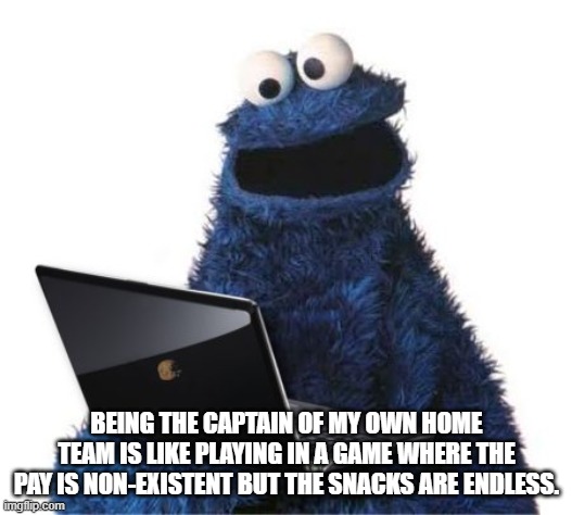 cookie monster computer - Imgflip