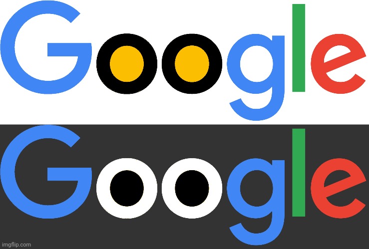 Google logo redesigns (for dark and light mode) - Imgflip