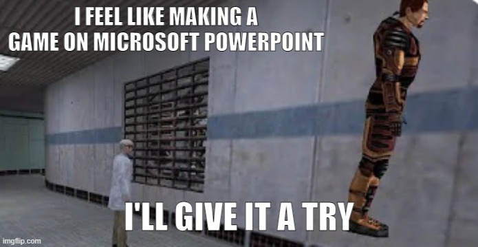 Gordon Freeman bunnyhopping - Imgflip