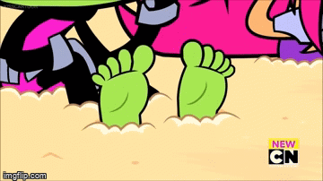 Sandy Feet - Imgflip