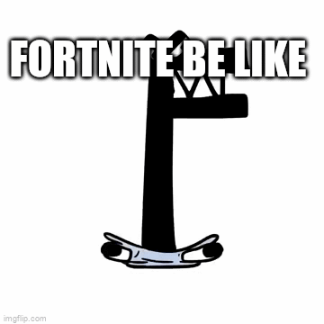 Alphabet Lore In Fortnite - Imgflip
