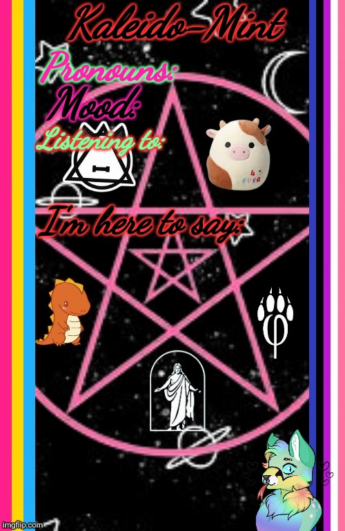 Kaleido-Mint Blank Template - Imgflip