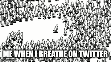 crowd avoiding - Imgflip