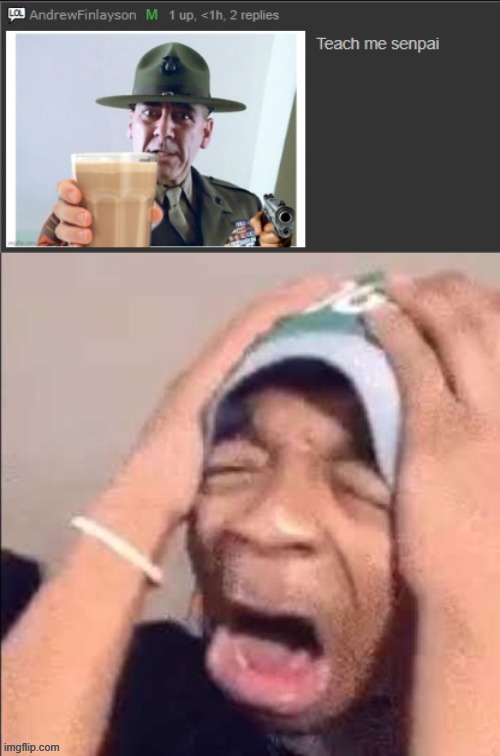 Aw hell nah, Andrew is caught lackin' - Imgflip