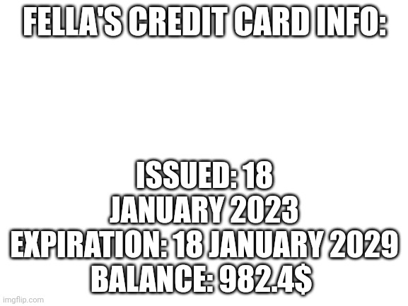 Blank White Template - Imgflip