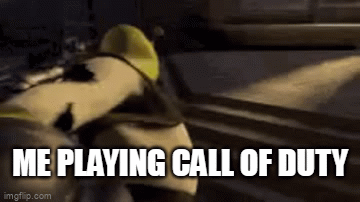 Getting Shreked at COD - Imgflip
