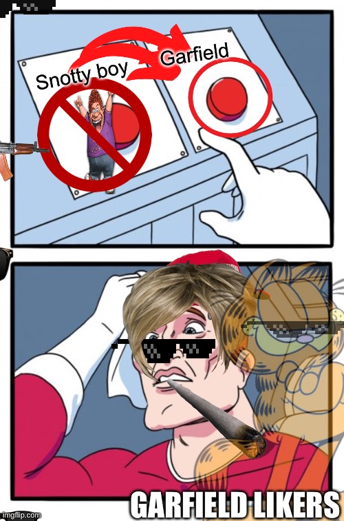 Image tagged in two buttons - Imgflip