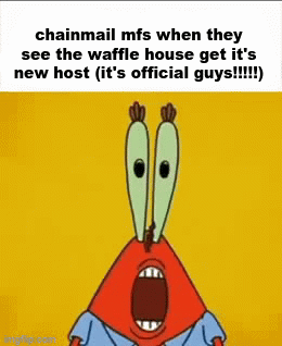 it actually got its new host omg - Imgflip