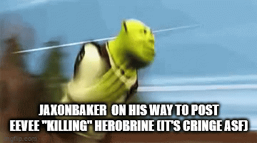 Shrek running - Imgflip