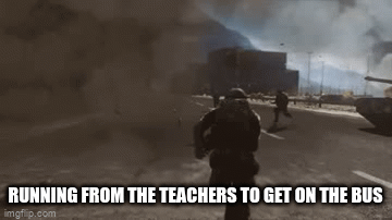 RUn to bus - Imgflip