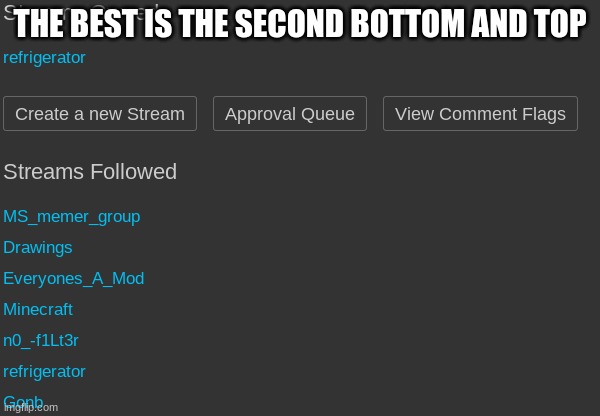 very top btw - Imgflip