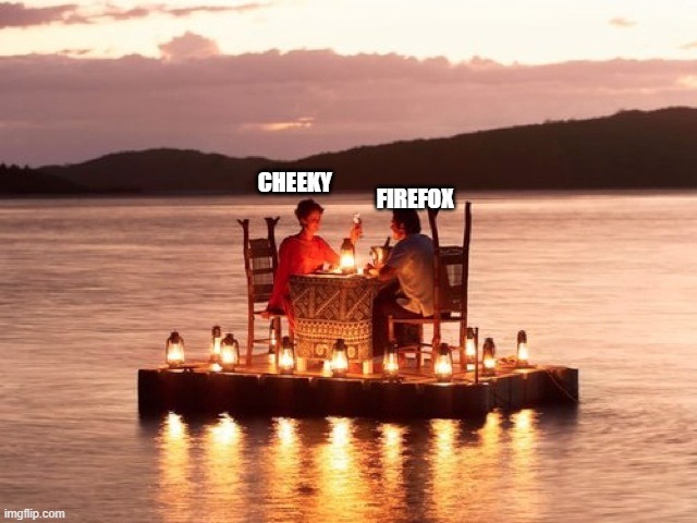 Romantic lake dinner - Imgflip