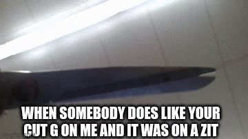 yell of the scissors - Imgflip