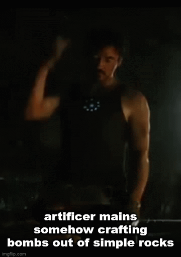 Iron Man Hammering - Imgflip