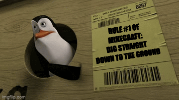 When your new to minecraft - Imgflip