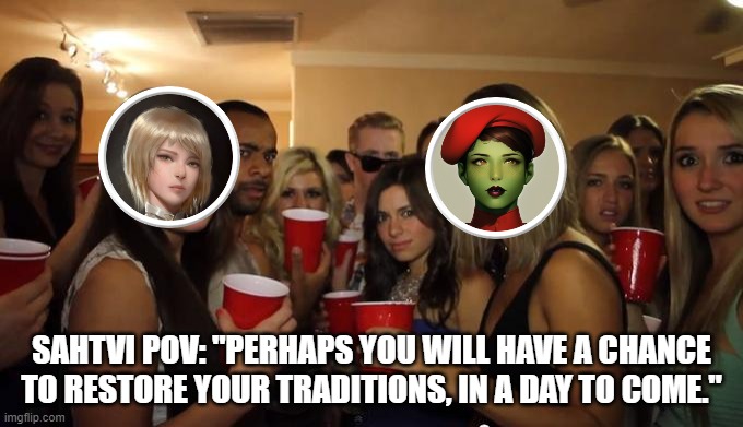 Party Girls Looking at you POV - Imgflip