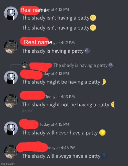 The shady isn’t having a party ? - Imgflip