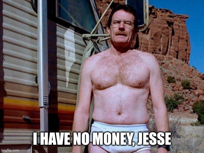 walter white in underwear - Imgflip