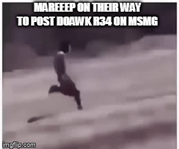 Man runninf fast - Imgflip